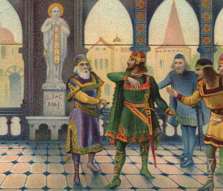 Dans la peau du Cid avec son alfange - Culture générale